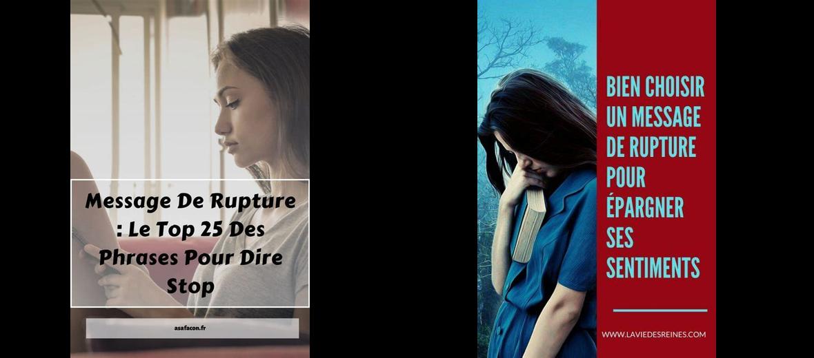 Comment rédiger un message de rupture touchant : Guide complet pour une ...