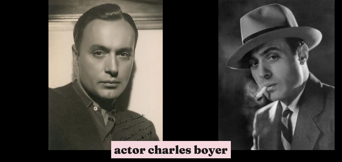 Acteur Charles Boyer : L'amour, le cinéma et la tragédie d'une vie entrelacée avec Pat Paterson ...