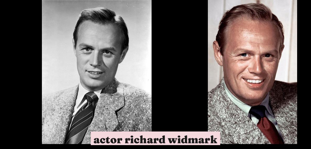 Acteur Richard Widmark : entre ombre et lumière, l'homme derrière le masqué - IMAGYNA : Votre ...