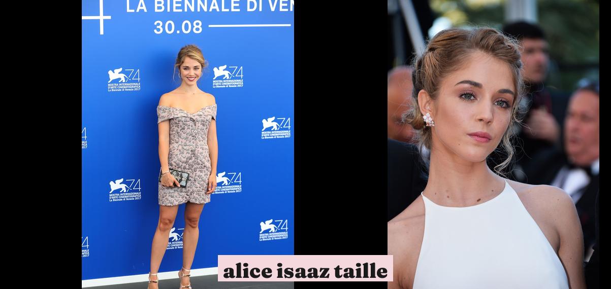 alice isaaz taille : comprendre l'élégance d'une carrière florissante ...