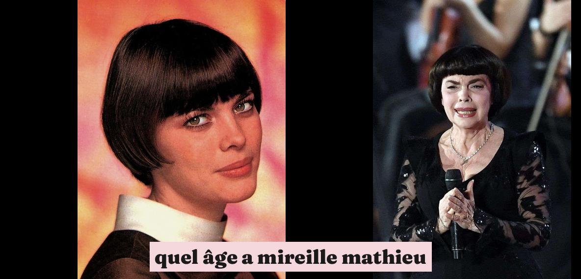 Quel âge a Mireille Mathieu ? Découvrez la vie fascinante de la ...