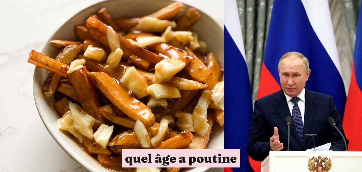 Quel âge a Poutine : décryptage d'un pouvoir énigmatique en 2023 ...