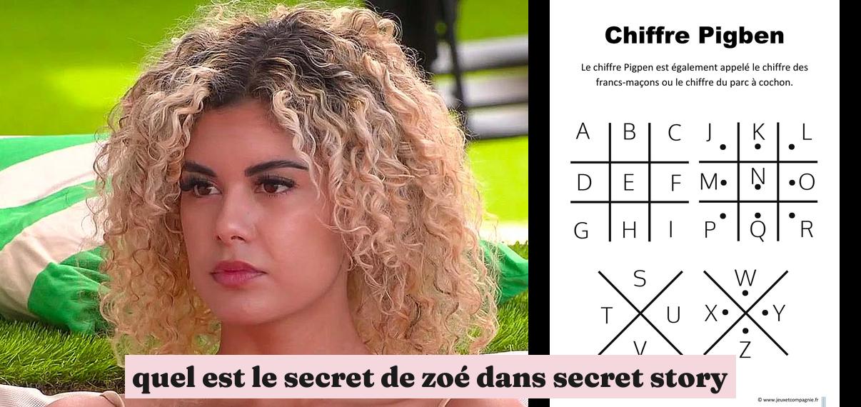 Quel est le secret de Zoé dans Secret Story ? Découvrez son parcours ...