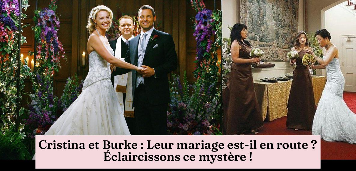 Cristina et Burke : Leur mariage est-il en route ? Éclaircissons ce ...