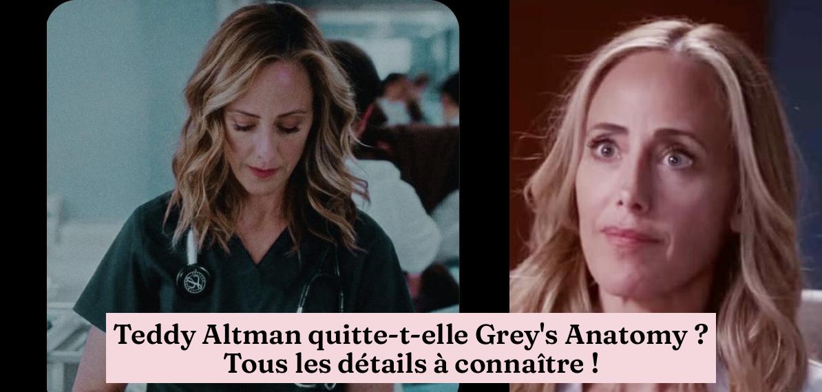 Teddy Altman quitte-t-elle Grey's Anatomy ? Tous les détails à ...