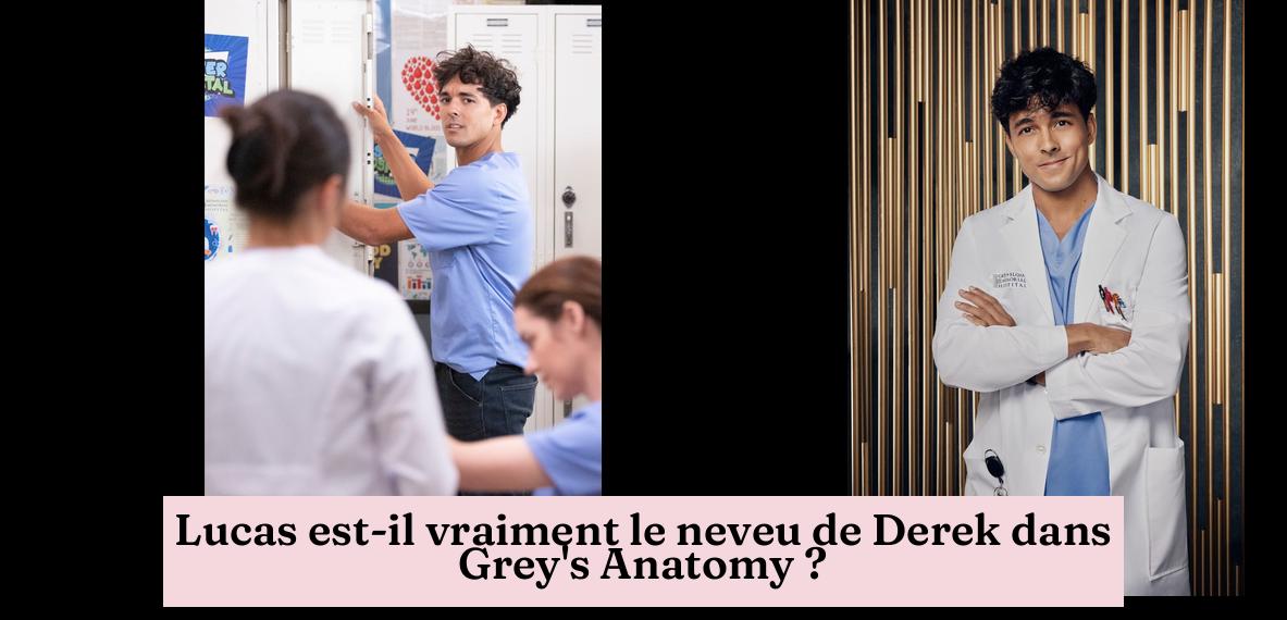 Lucas est-il vraiment le neveu de Derek dans Grey's Anatomy ? - IMAGYNA ...