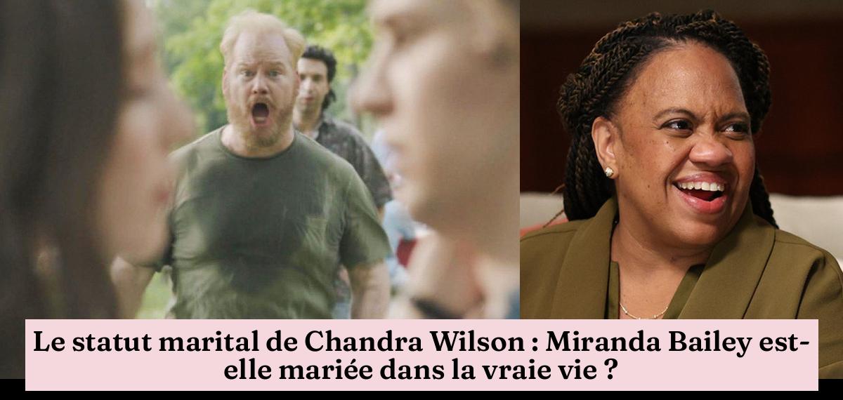 Le statut marital de Chandra Wilson : Miranda Bailey est-elle mariée ...