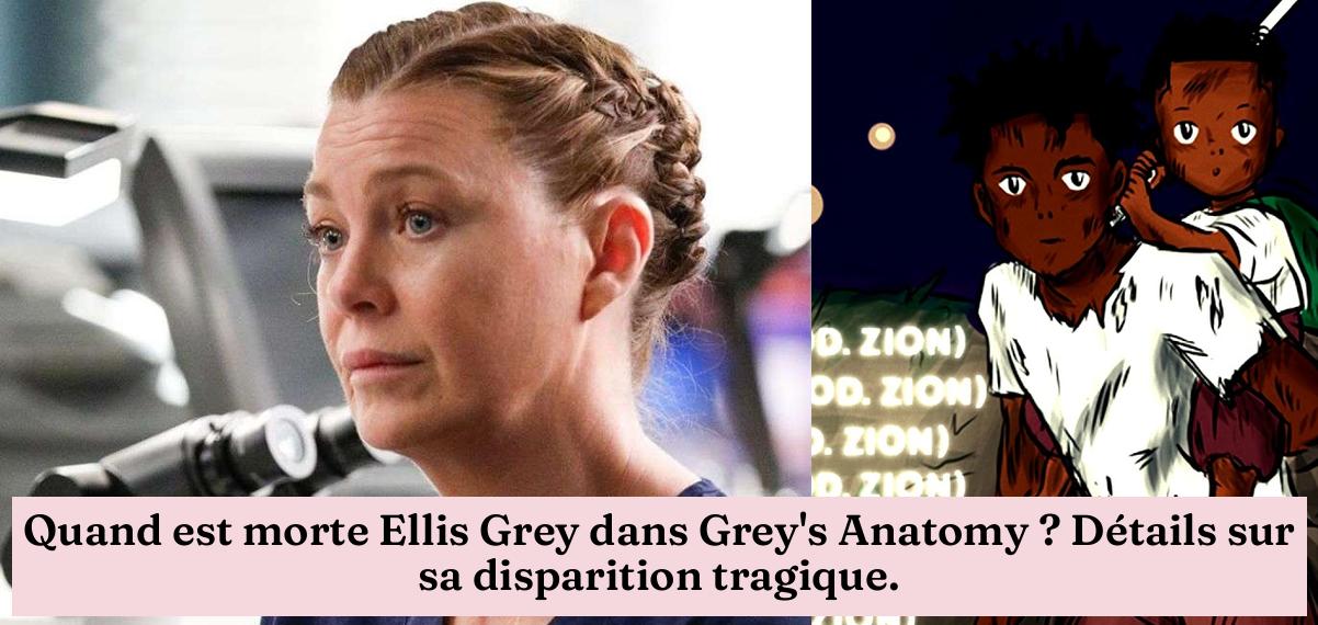 Quand est morte Ellis Grey dans Grey's Anatomy ? Détails sur sa ...