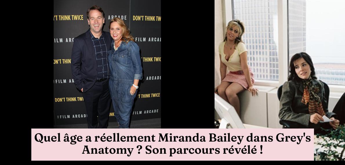 Quel âge a réellement Miranda Bailey dans Grey's Anatomy ? Son parcours ...