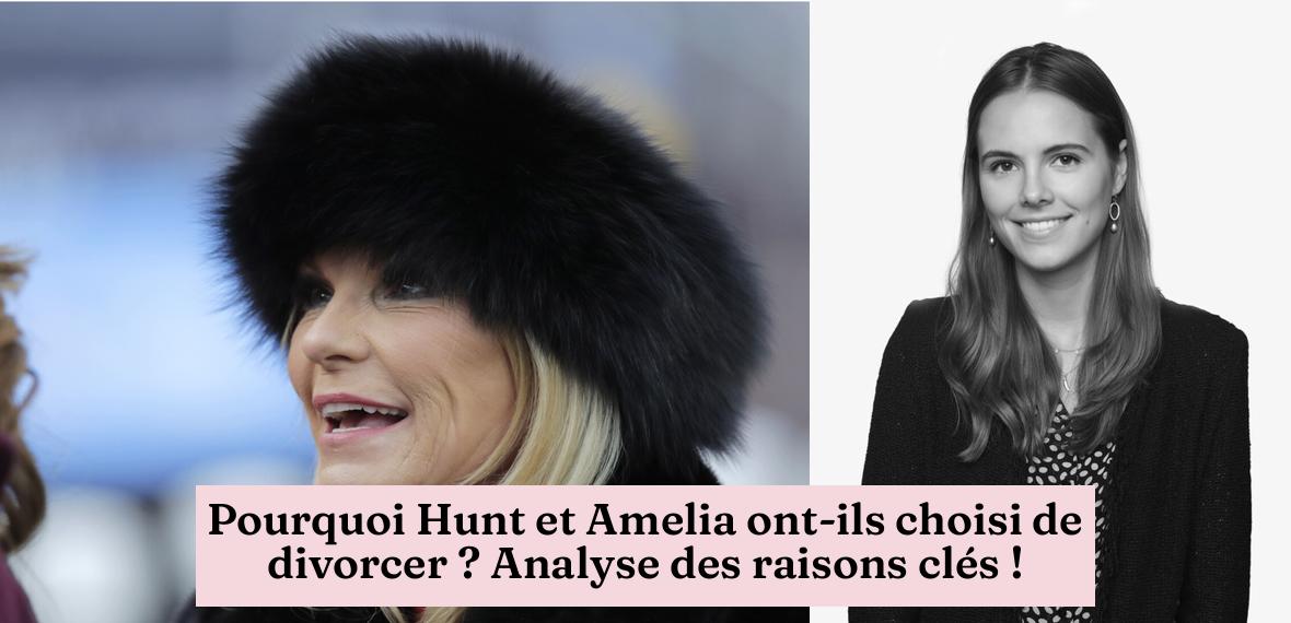 Pourquoi Hunt et Amelia ont-ils choisi de divorcer ? Analyse des ...