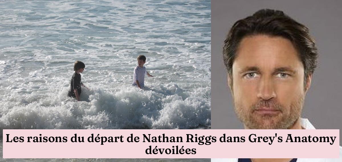 Les raisons du départ de Nathan Riggs dans Grey's Anatomy dévoilées ...